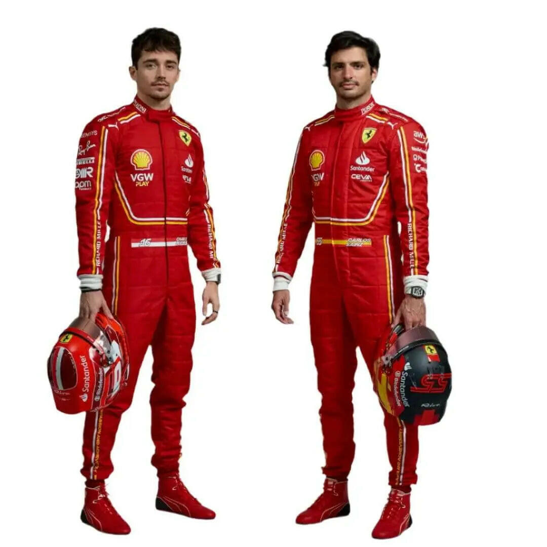 2024 Scuderia Ferrari Replica Race Suit | Official Team Gear – Endless ...