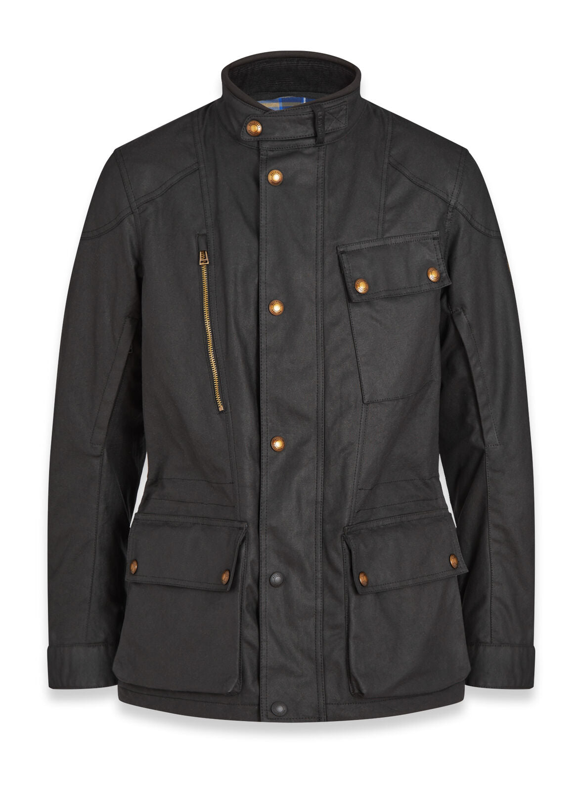 Belstaff Waymaster Technical Waxed Motorcycle Jacket - Black – Endless ...