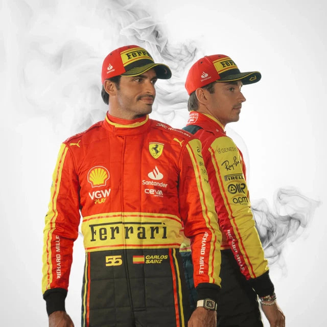 2024 Charles Leclerc Replica Race Suit | Scuderia Ferrari Ex – Endless ...
